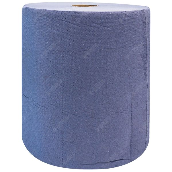 Putzpapier auf Rolle, 3-lagig, blau 1000 Blatt